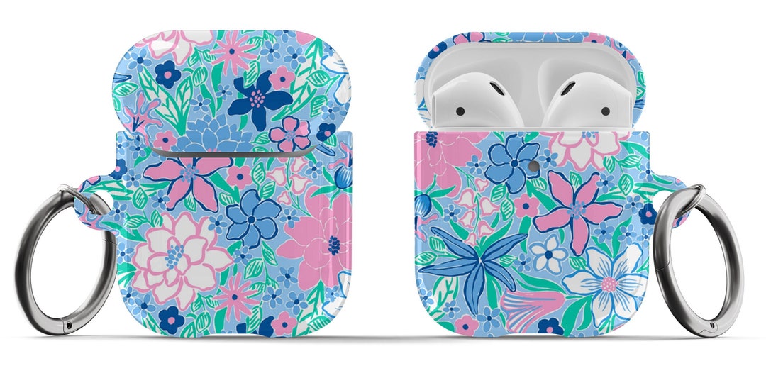 Preppy Case AirPod Pro Tropical Summer Floral Theme Pattern Trendy ...