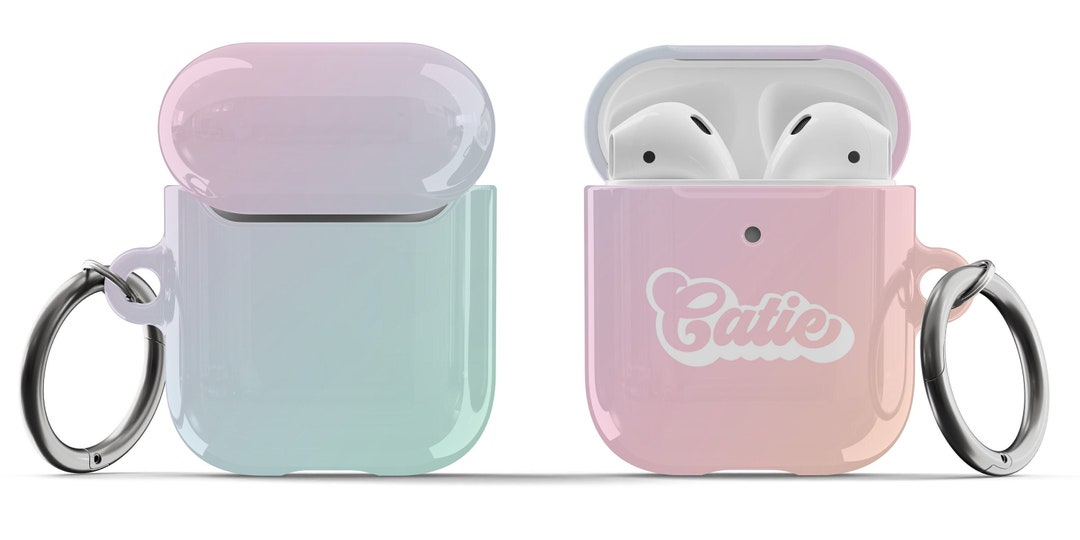 Cute AirPod Case Custom, Retro AirPod Pro Case, Summer Pastel Ombre ...