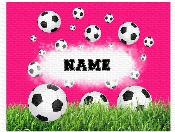 Pink Soccer Ball Wallpaper