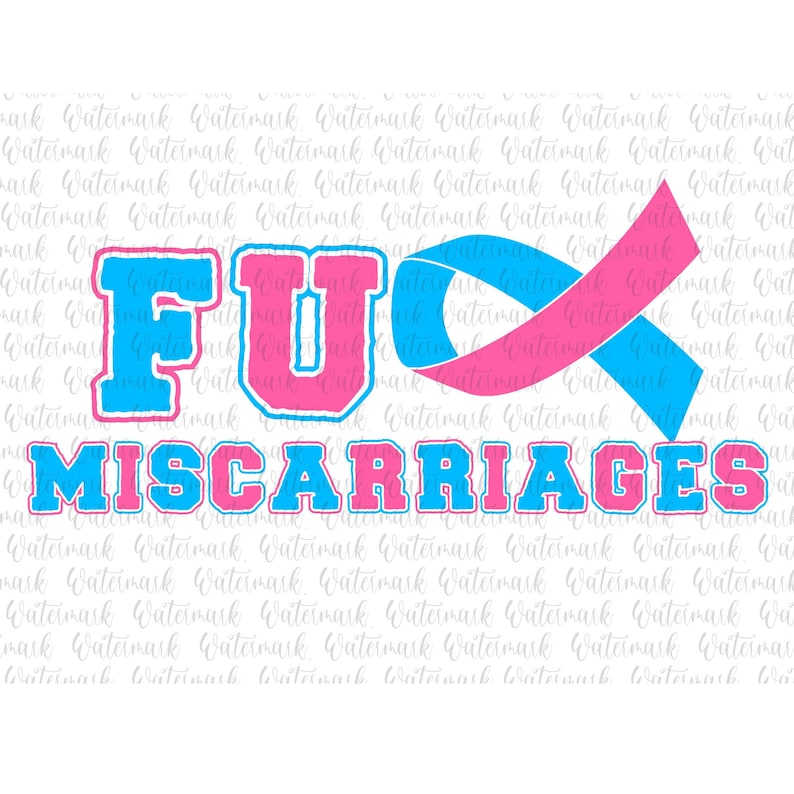Miscarriage Awareness PNG Pink & Blue Ribbon Transparent Background - Etsy
