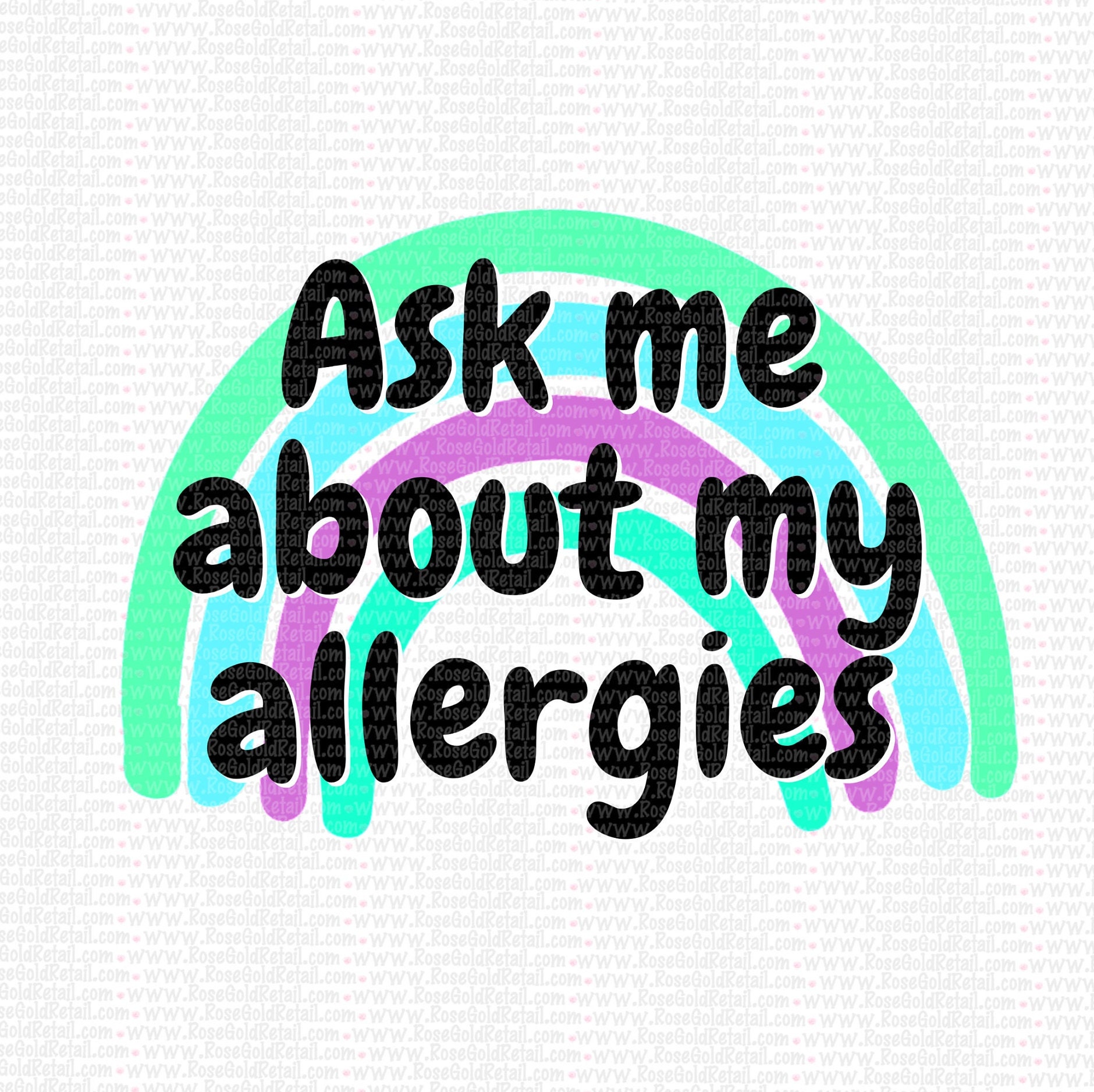 Asthma & Allergy Awareness PNG Teal Ribbon Transparent Background ...