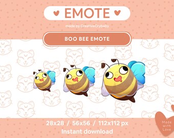 Boo Twitch Emote | Etsy