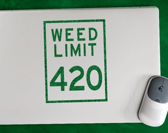 Weed Limit 420 - Etsy