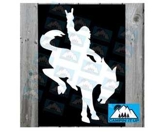 Bigfoot Riding Bronco | Etsy