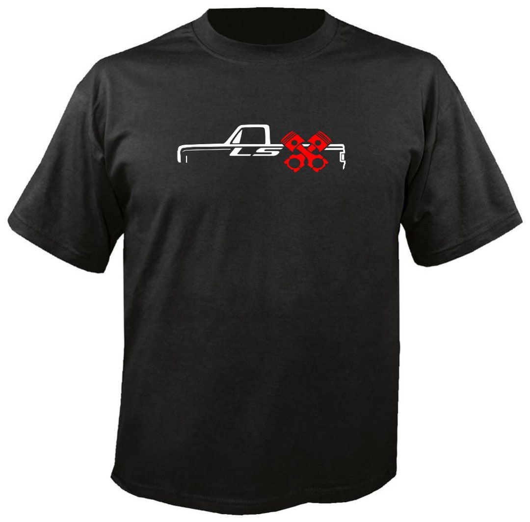 LS Truck With Pistons T-shirt: 73-87 C10, LSX Engine Swap - Etsy