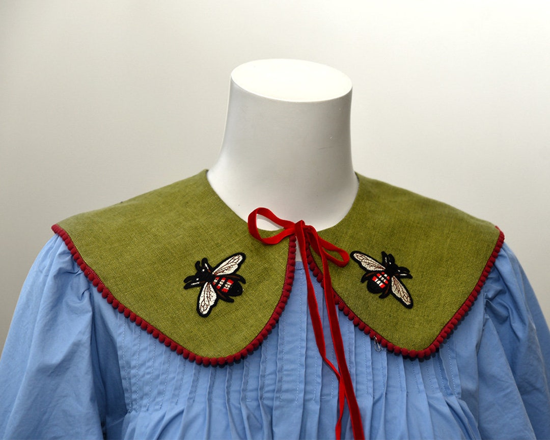 Detached Collar. Handmade. Recycling - Etsy