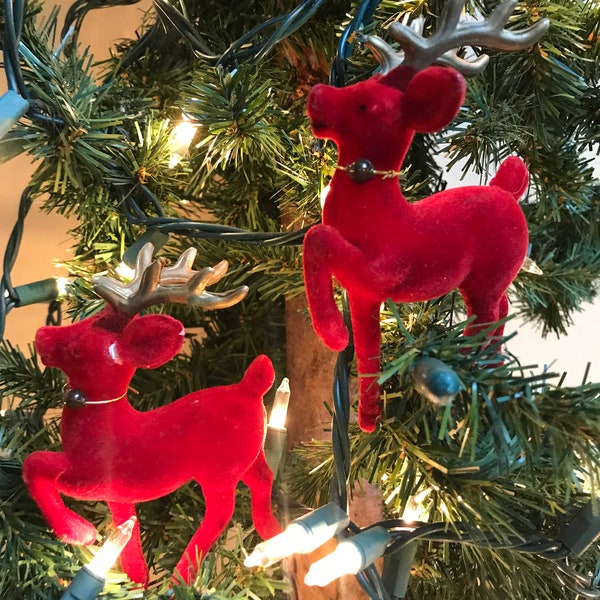 Reindeer Figures - Etsy