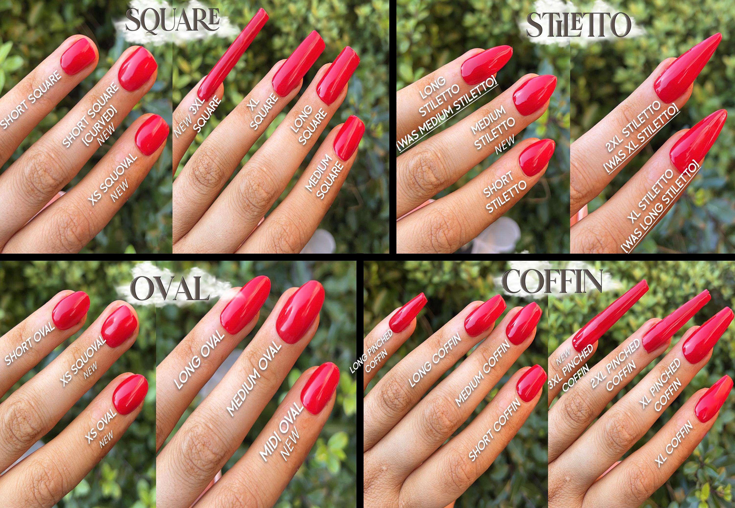 Chemistry Press on Nails: Luxe Science, Long Coffin Tip - Etsy