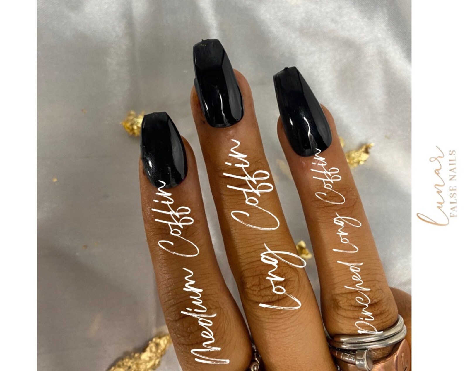 Nail Sizing Kit 12 Nail Shapes Short Medium Long XL | Etsy UK