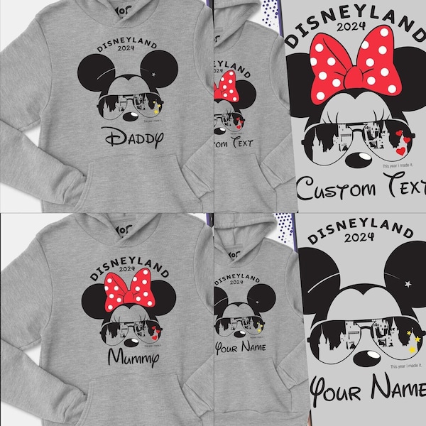 Disneyland Paris Hoodie 2024 - Etsy UK