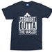 Straight Outta the Masjid T-shirt Funny Islamic Gift Children's Islamic ...