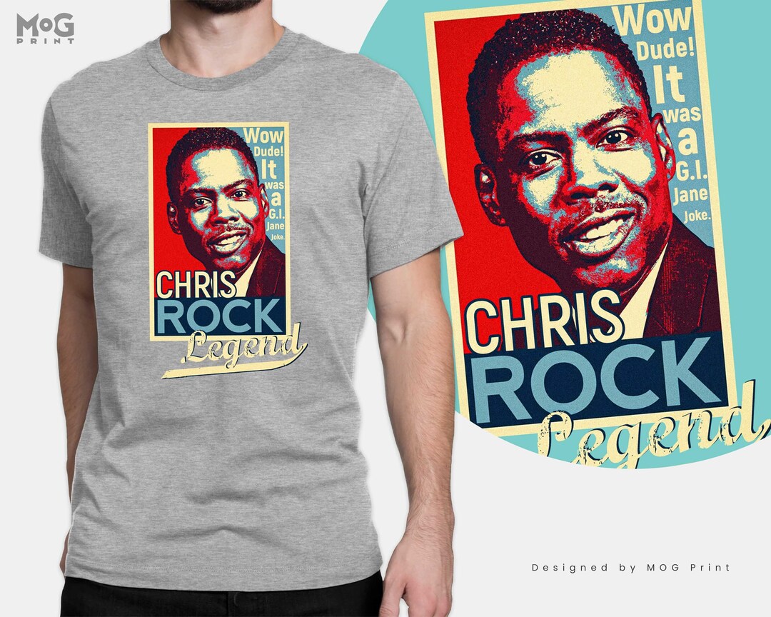 Chris Rock Legend T-shirt | Vintage Design Funny Comedian Shirt | Will ...