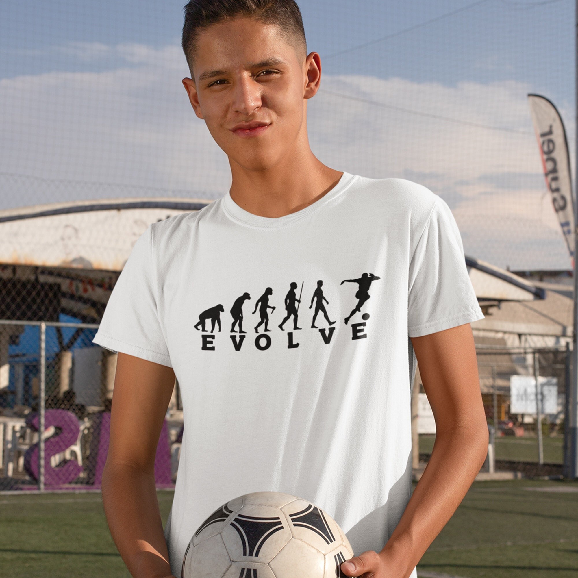 Evolution of Football T-shirt Funny Footballer Gift Shirt - Etsy