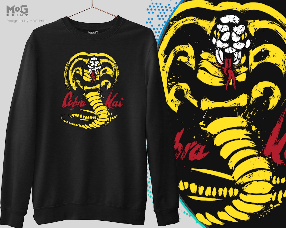 Cobra Kai Sweatshirt Jumper Cobra Kai Gift Cobra Merch Cobra Kai ...