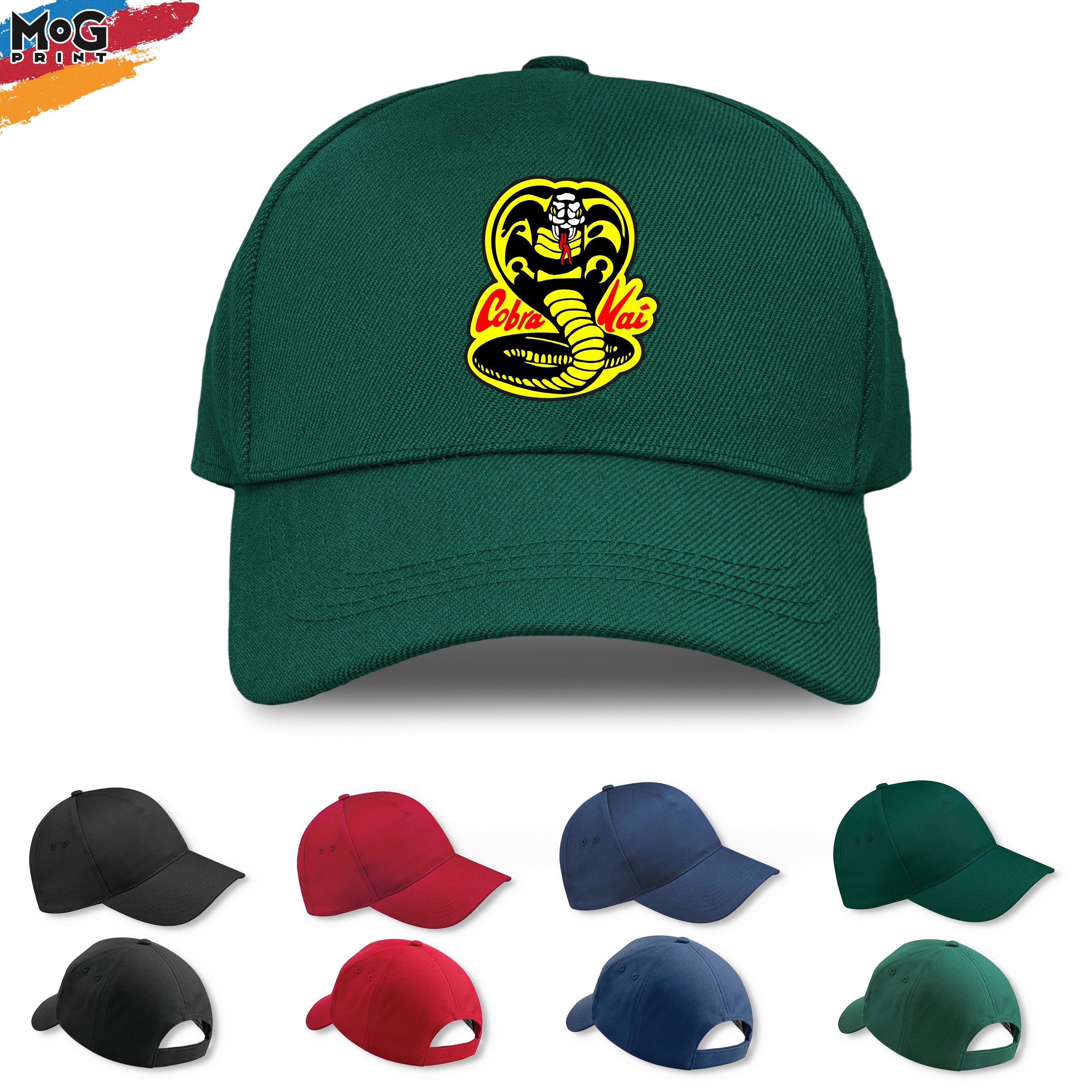 Cobra Kai Cap Cobra Kai Hat Karate Kid Baseball Cap Retro - Etsy UK