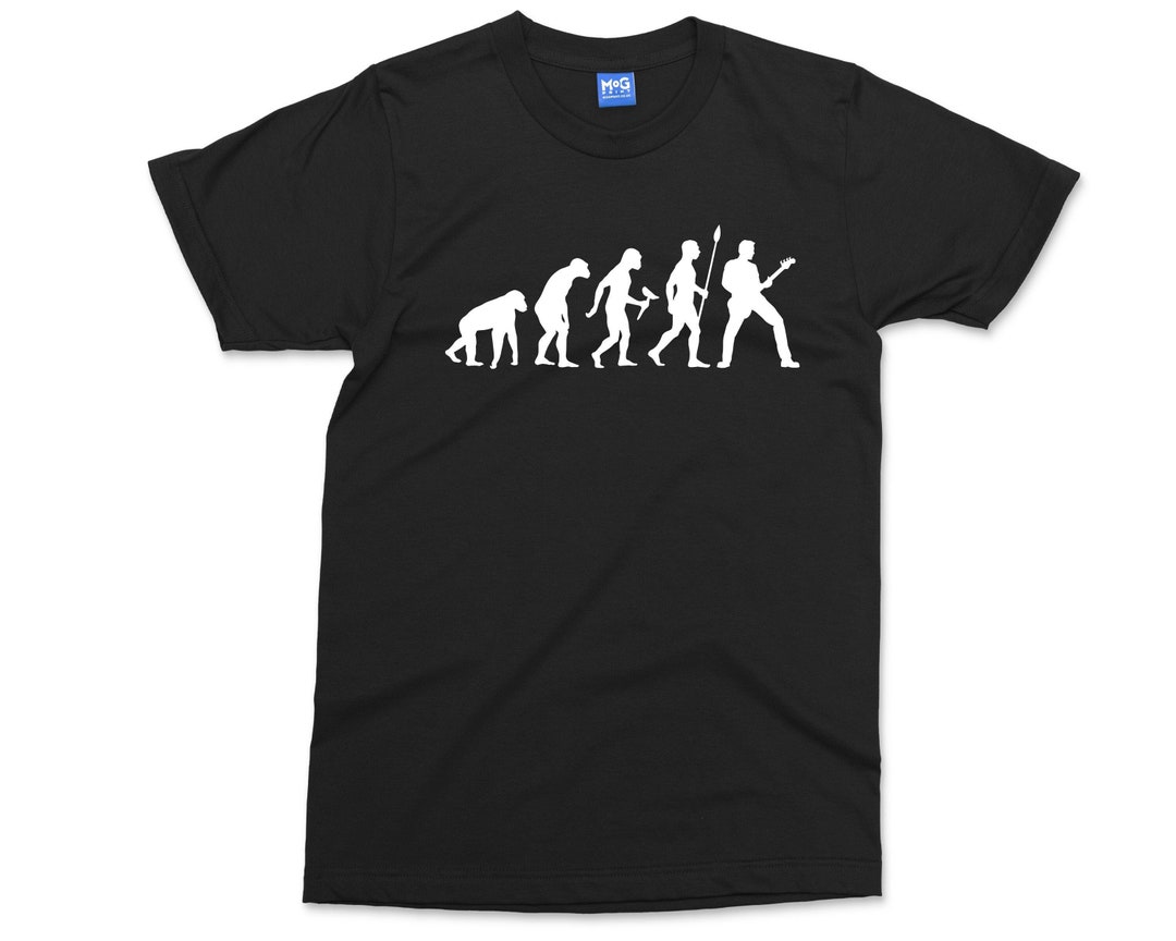Evolution of Rock Star | Electric Guitar | Guitarist Gift | Guitar ...