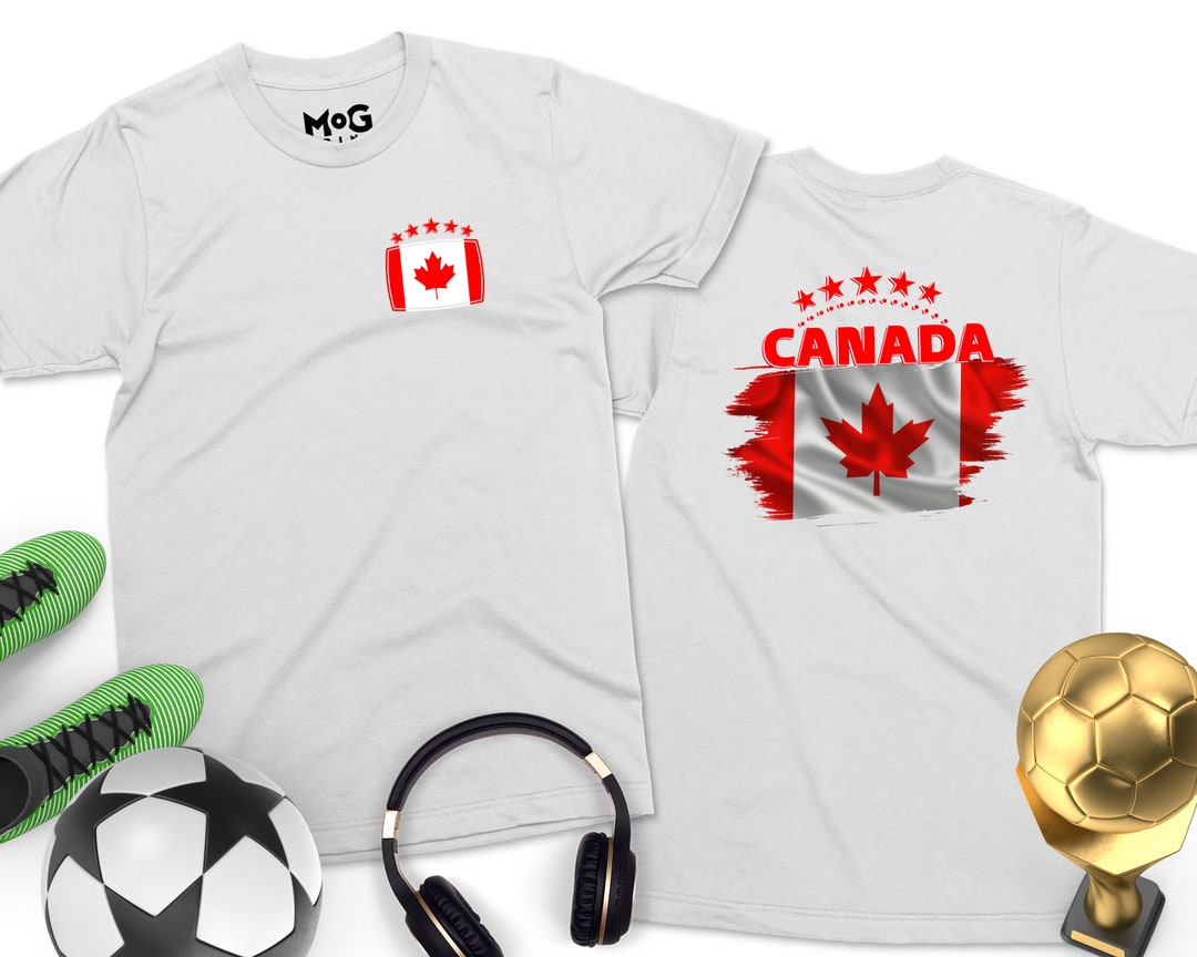 Canadian Flag T-shirt Canada Country Tour Toronto Unisex Travel Tee ...