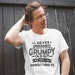 Grumpy Old Git Mens Funny T Shirt Present for Dad Grandad Grandpa Funny ...