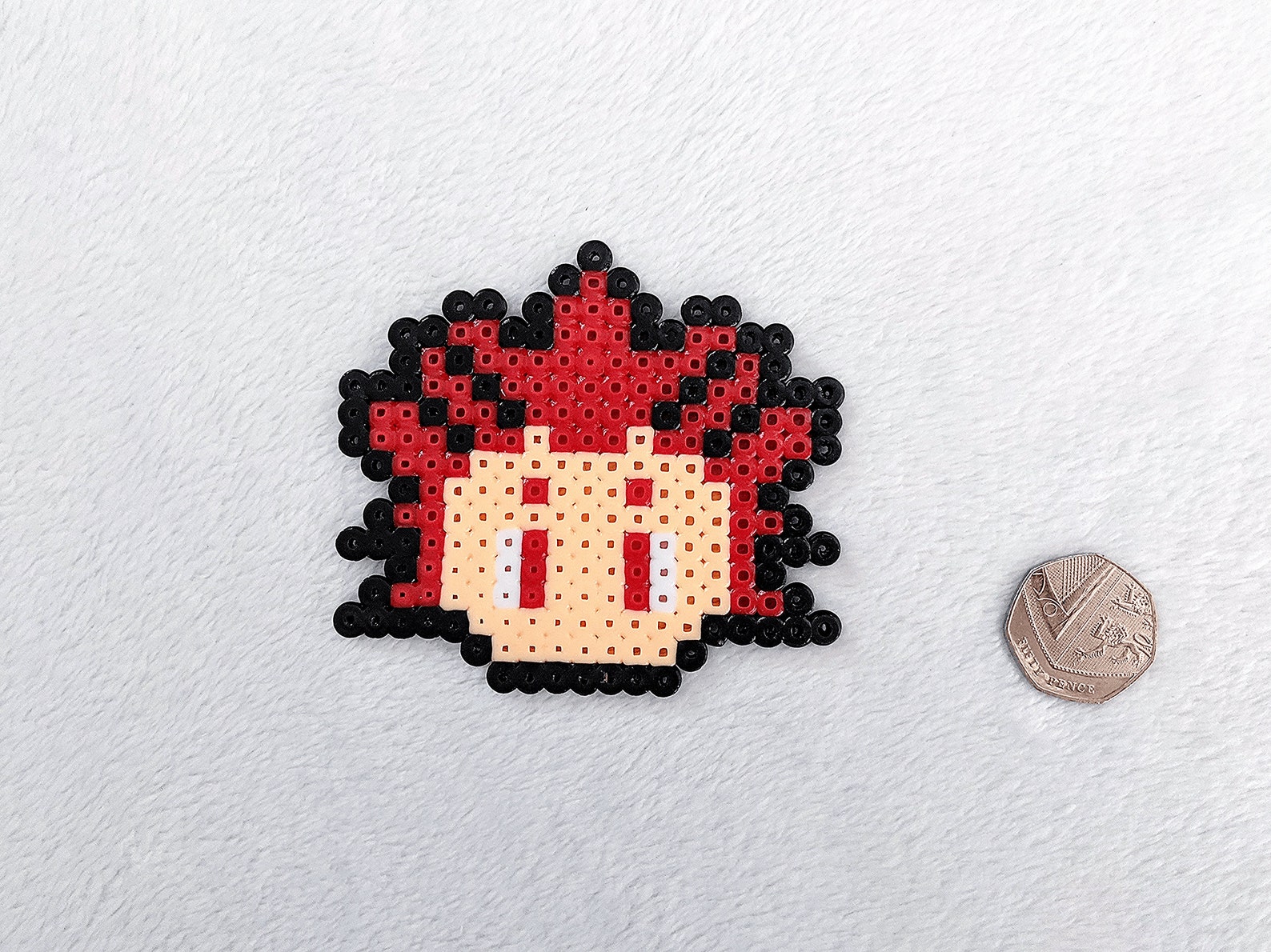 MHA Heroes Perler Bead Art – Anime Pixel Decoration, Keychain or Magnet ...