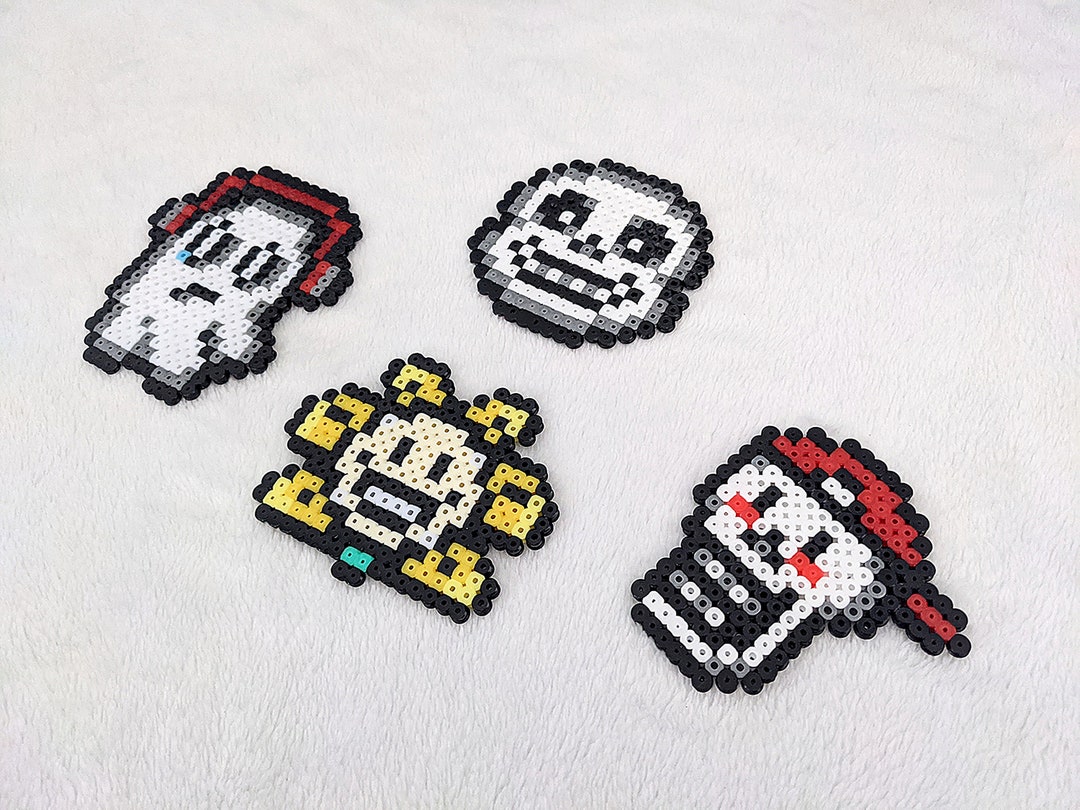 Undertale 8 Bit Monsters Pixel Art Set - Bead Art - Gifts for Kids ...