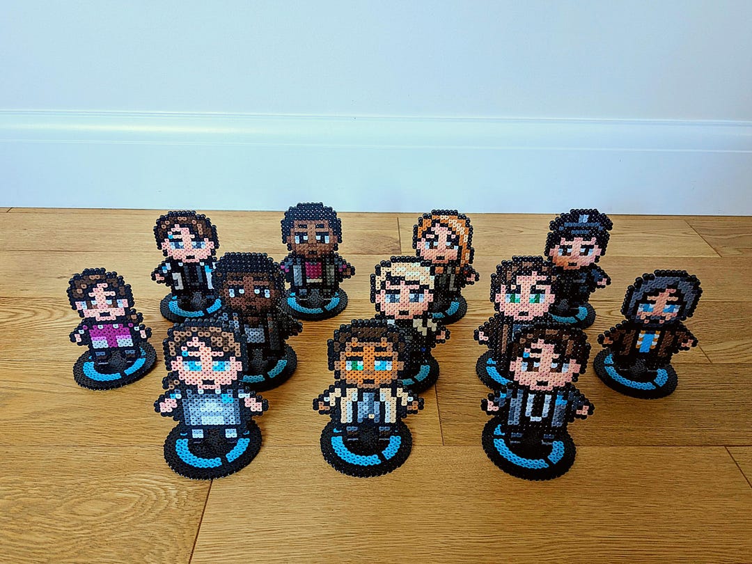 Detroit Become Human Perler Standees - DBH Standing Figure (base ...