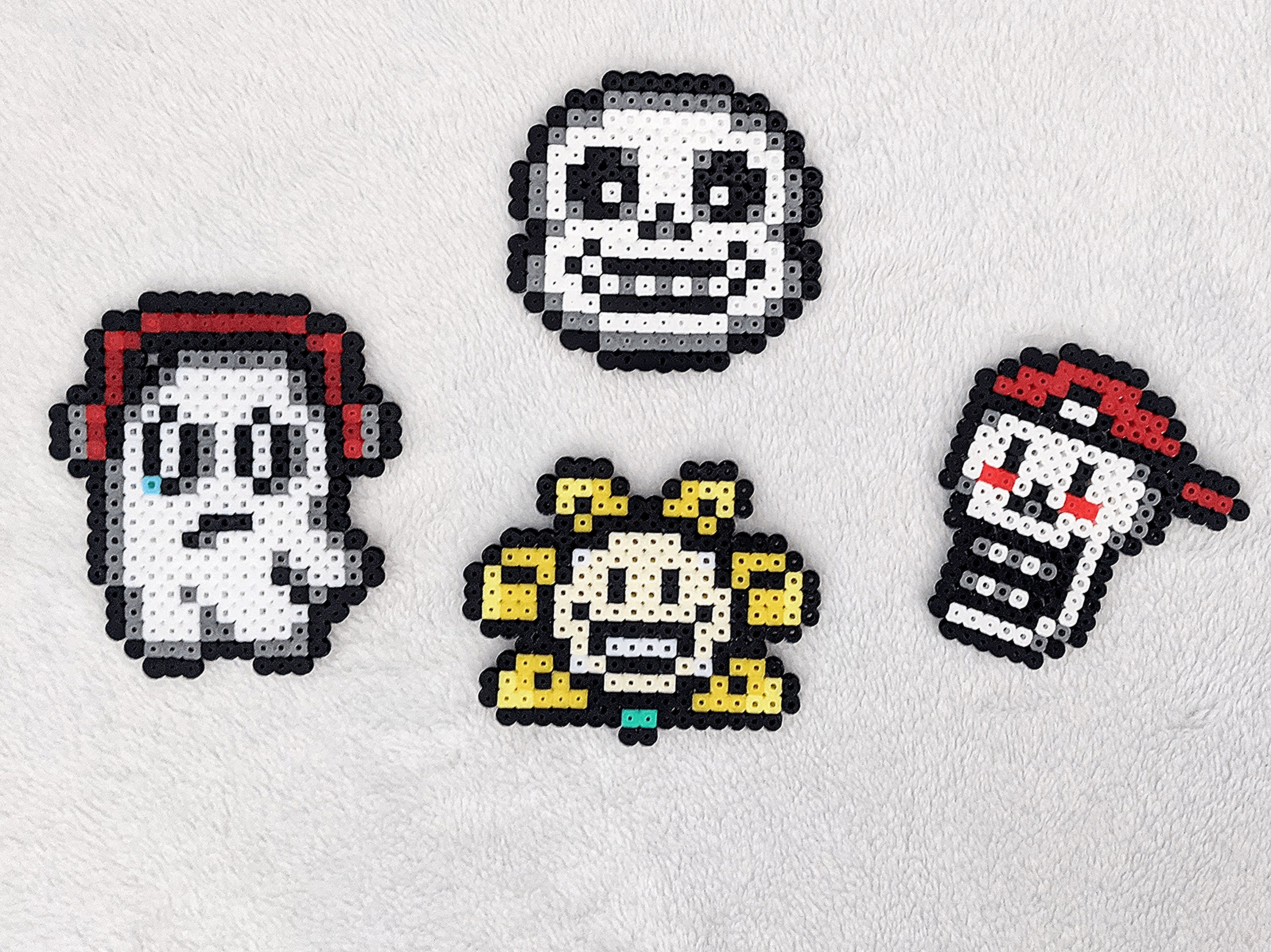 Undertale 8 Bit Monsters Pixel Art Set - Bead Art - Gifts for Kids ...
