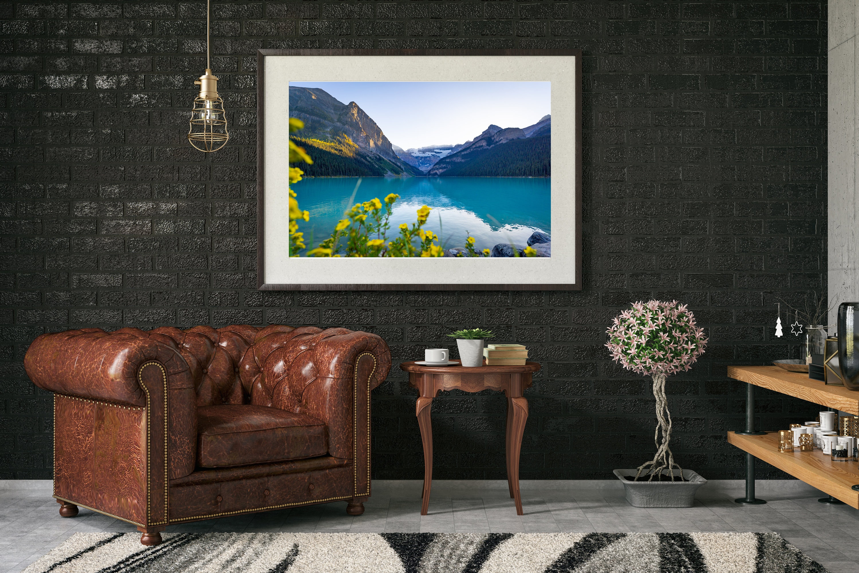 Lake Louise in Banff National Park - Printable Poster, Digital Download ...