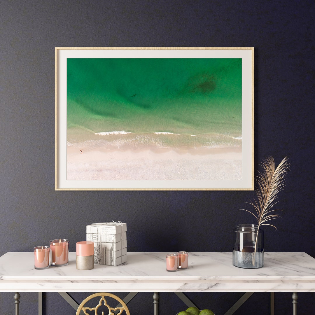 Emerald Waters of Destin With Shark Sighting – Drone Beach Shot ...