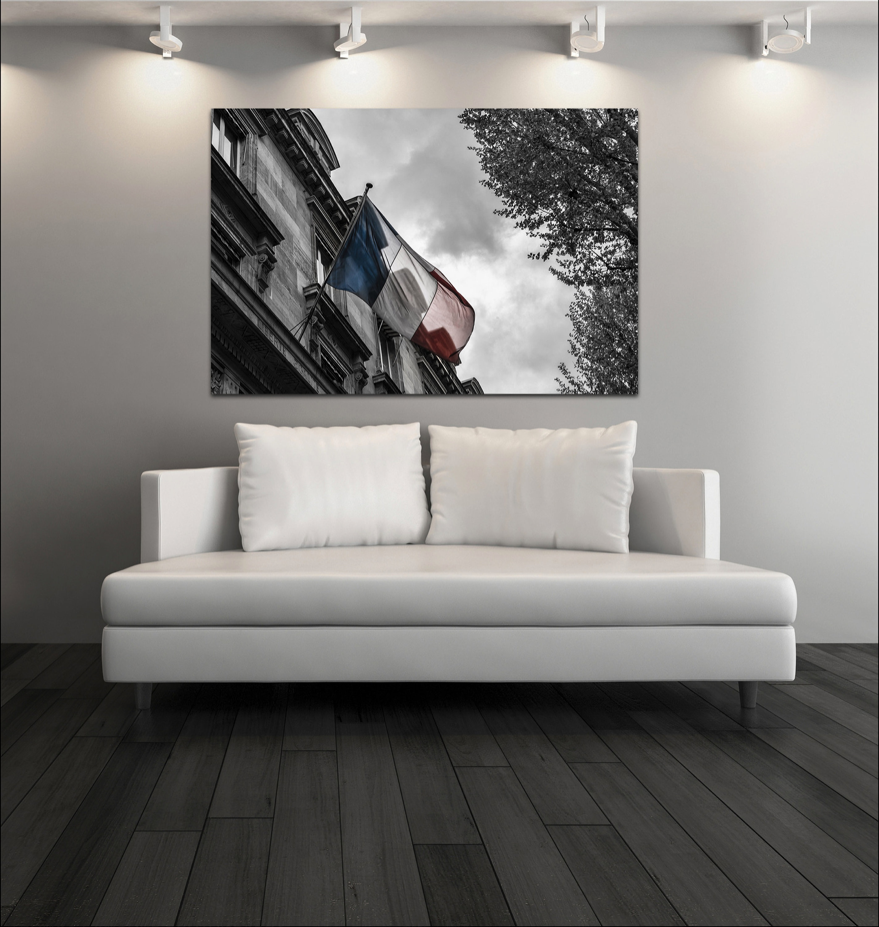 French Flag - Wall Art, Printable Poster, Digital Download, Digital ...