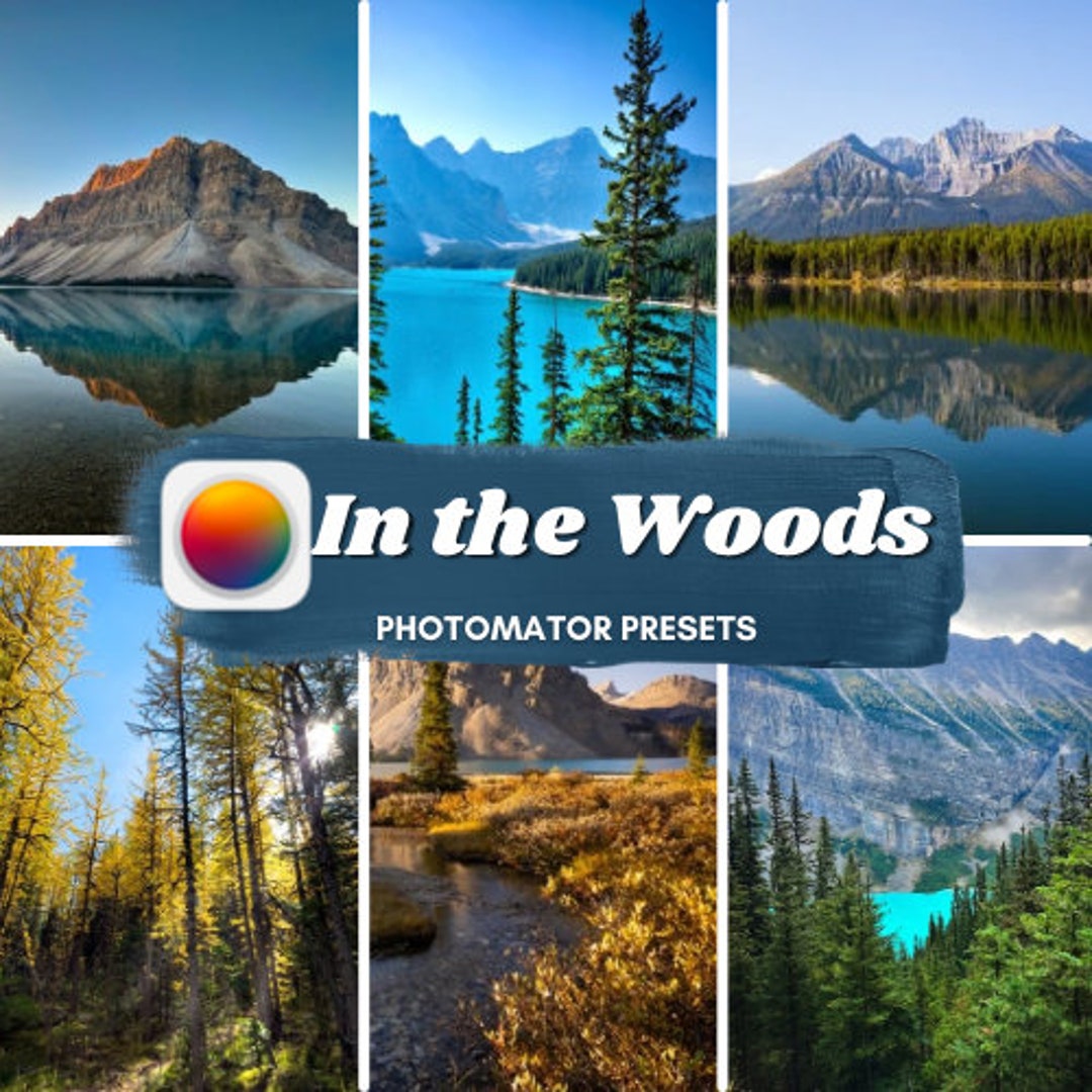 In the Woods - Photomator and Pixelmator Pro Presets (adjustments) - Etsy