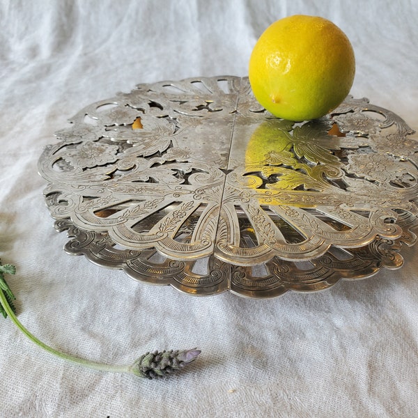 Silver Trivet - Etsy