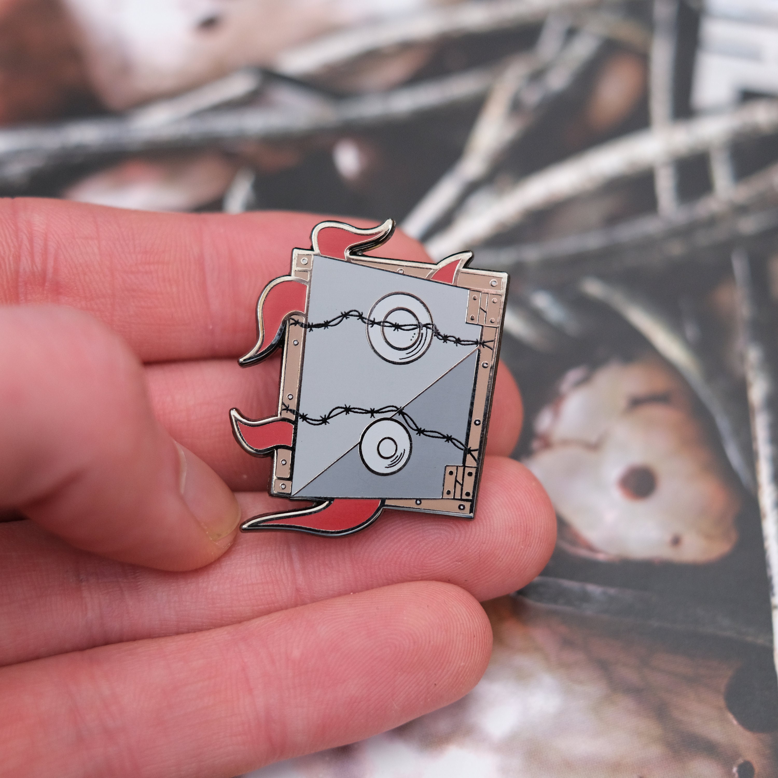 The Keeper | the Evil Within | 1.5" Hard Enamel Pin Badge - Limited ...