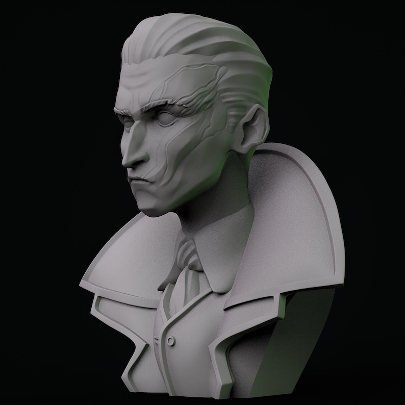 Silco Figure Arcane Netflix Show, League of Legends Fan Art - Etsy