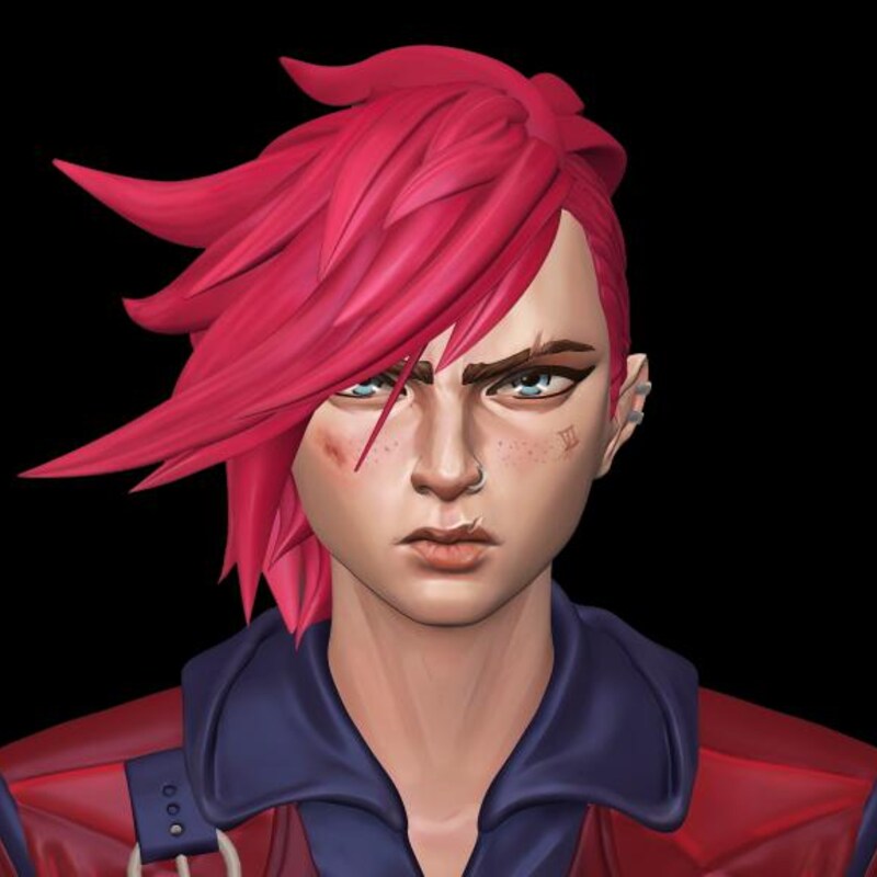 Arcane Vi Figure - Etsy