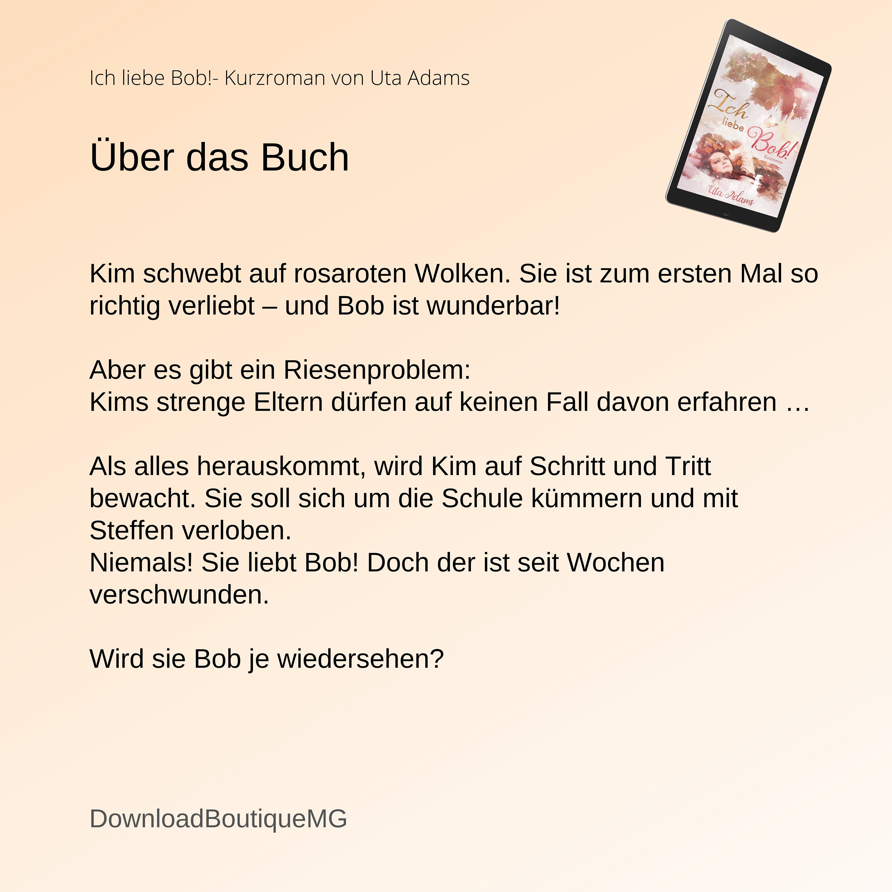 EBook Roman court 'Jaime Bob ' par Uta Adams Téléchargement immédiat ...