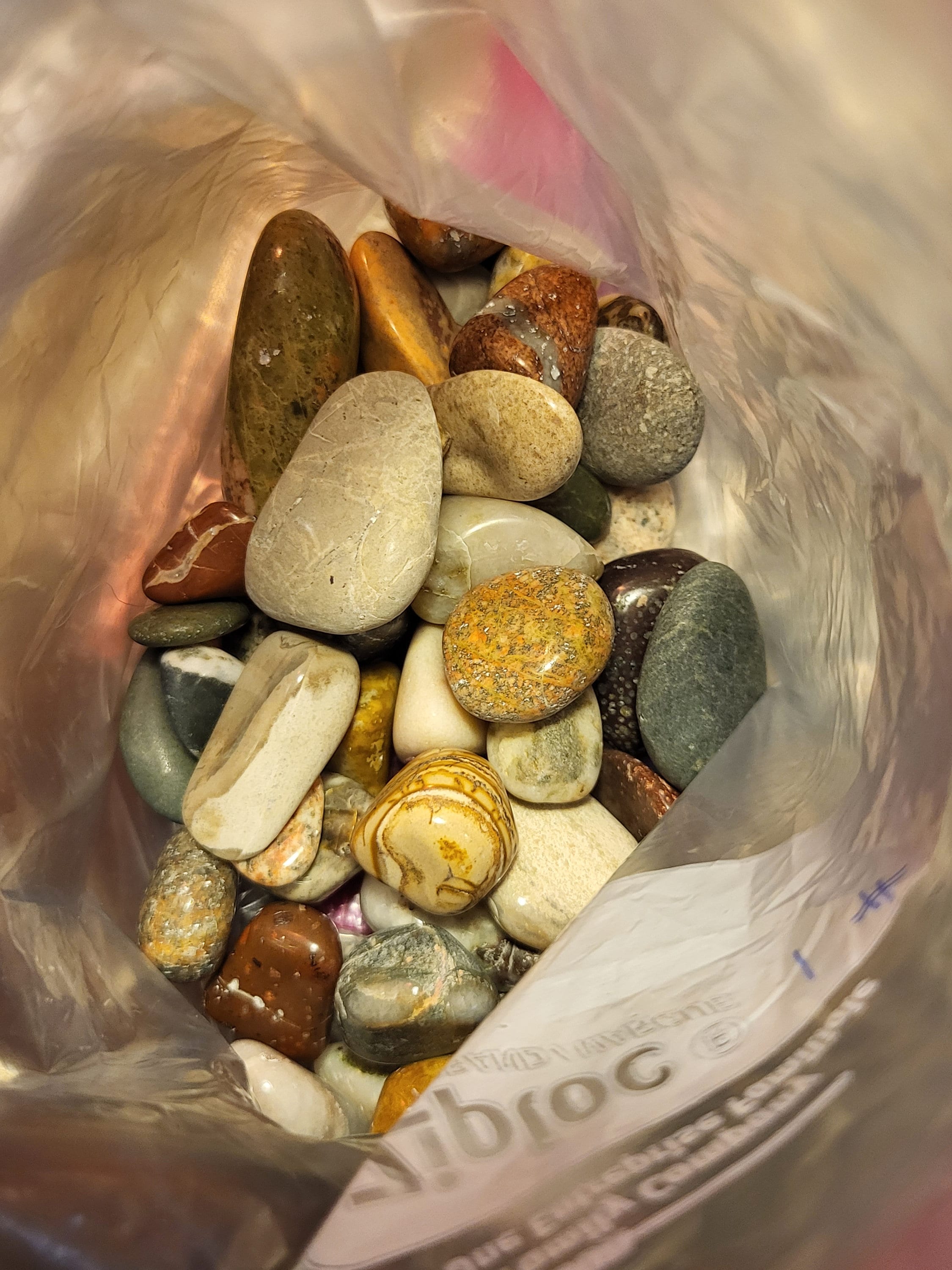Random Selection, One Pound Polished Lake Superior Stones One Lake ...