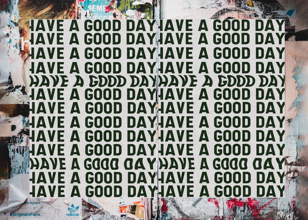 Good Day | Digital Poster, Digital Print, Prints, Inspirational Quote ...