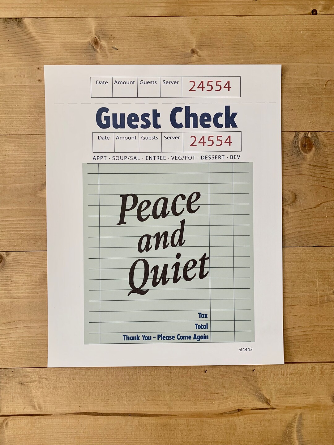 Peace & Quiet | Poster, Art Prints, Prints, Typography, 11x14, 5x7 ...
