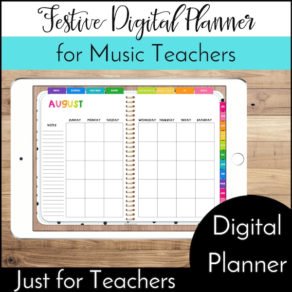 Teacher Planner - Etsy