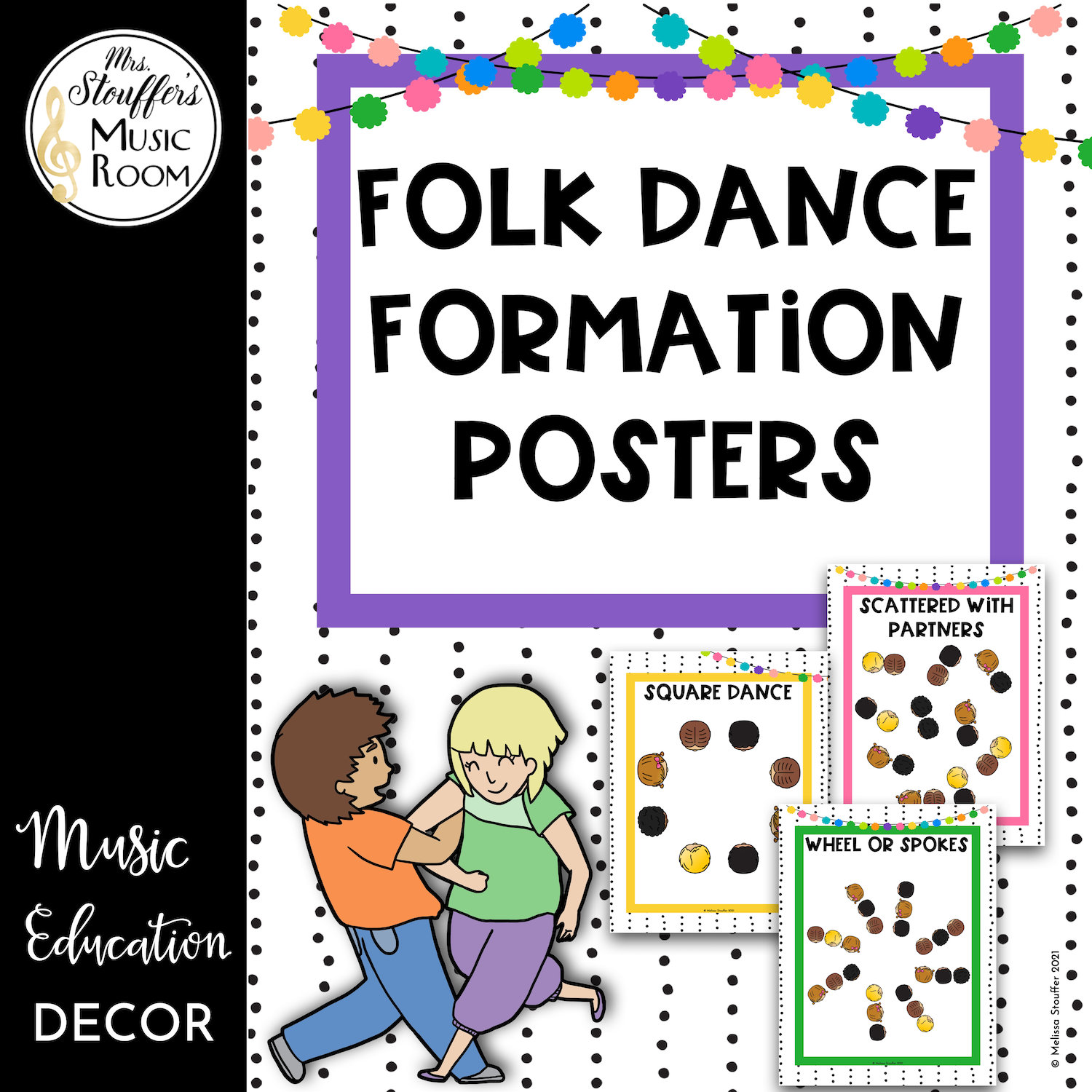 Festive Folk Dance Formation Posters Music Classroom Decor - Etsy