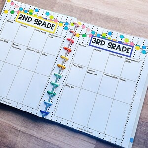 Festive Music Teacher Organizer and Planner - Etsy