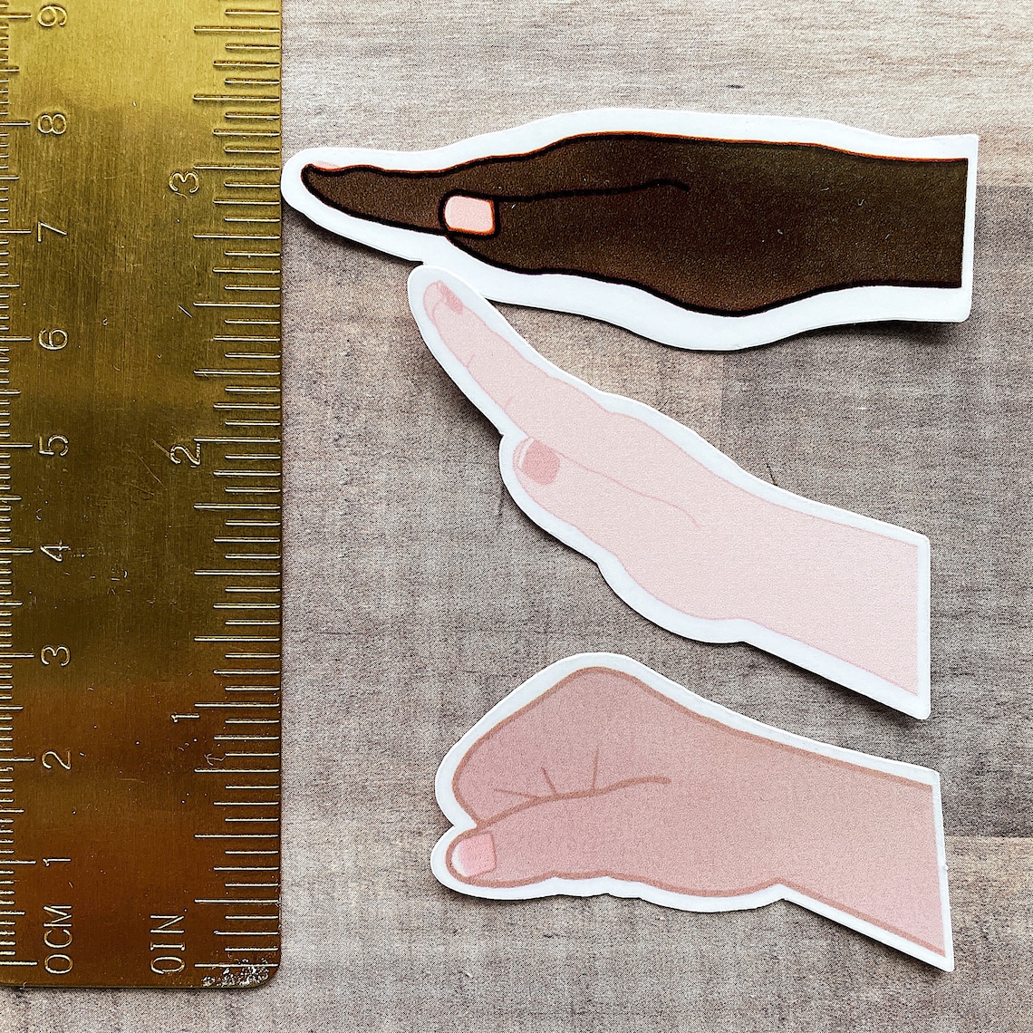 Diverse Hand Sign Do Re Mi Mini Sticker Set Music Teacher | Etsy