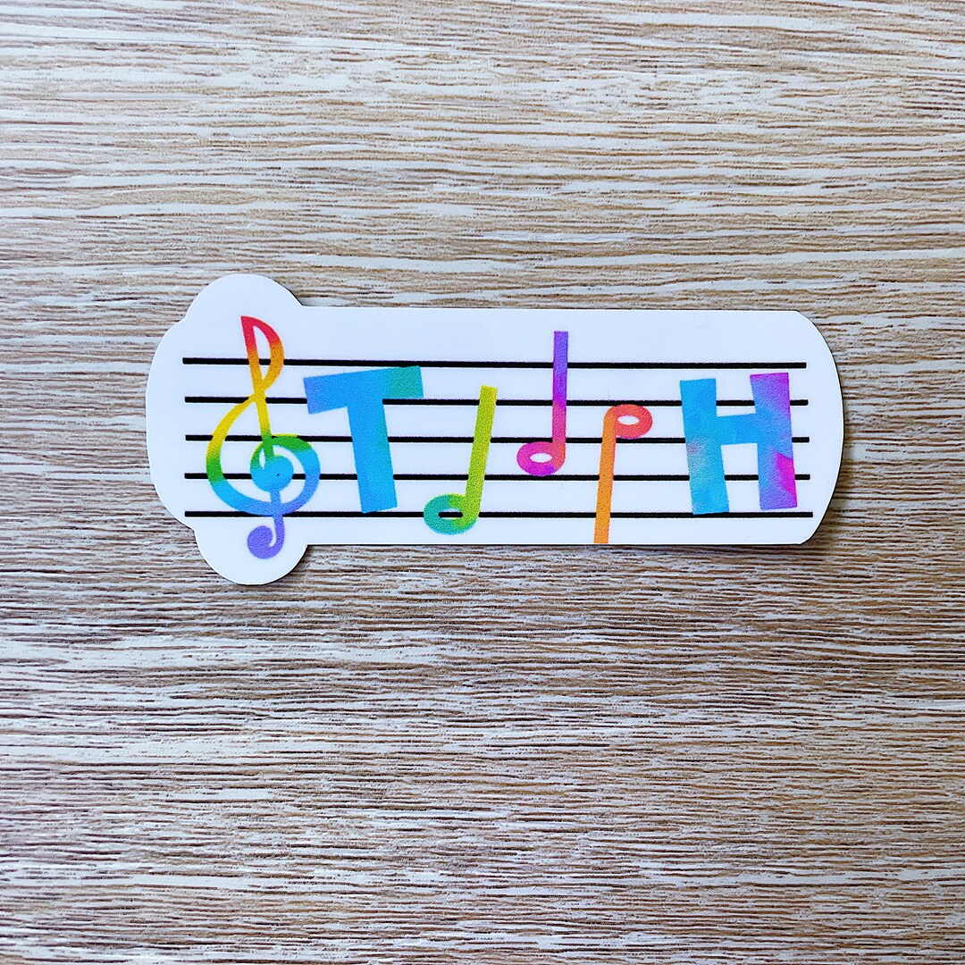 Teach Staff Sticker, Music Teacher Sticker, Musician Sticker - Etsy