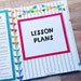 Festive Music Teacher Organizer and Planner - Etsy