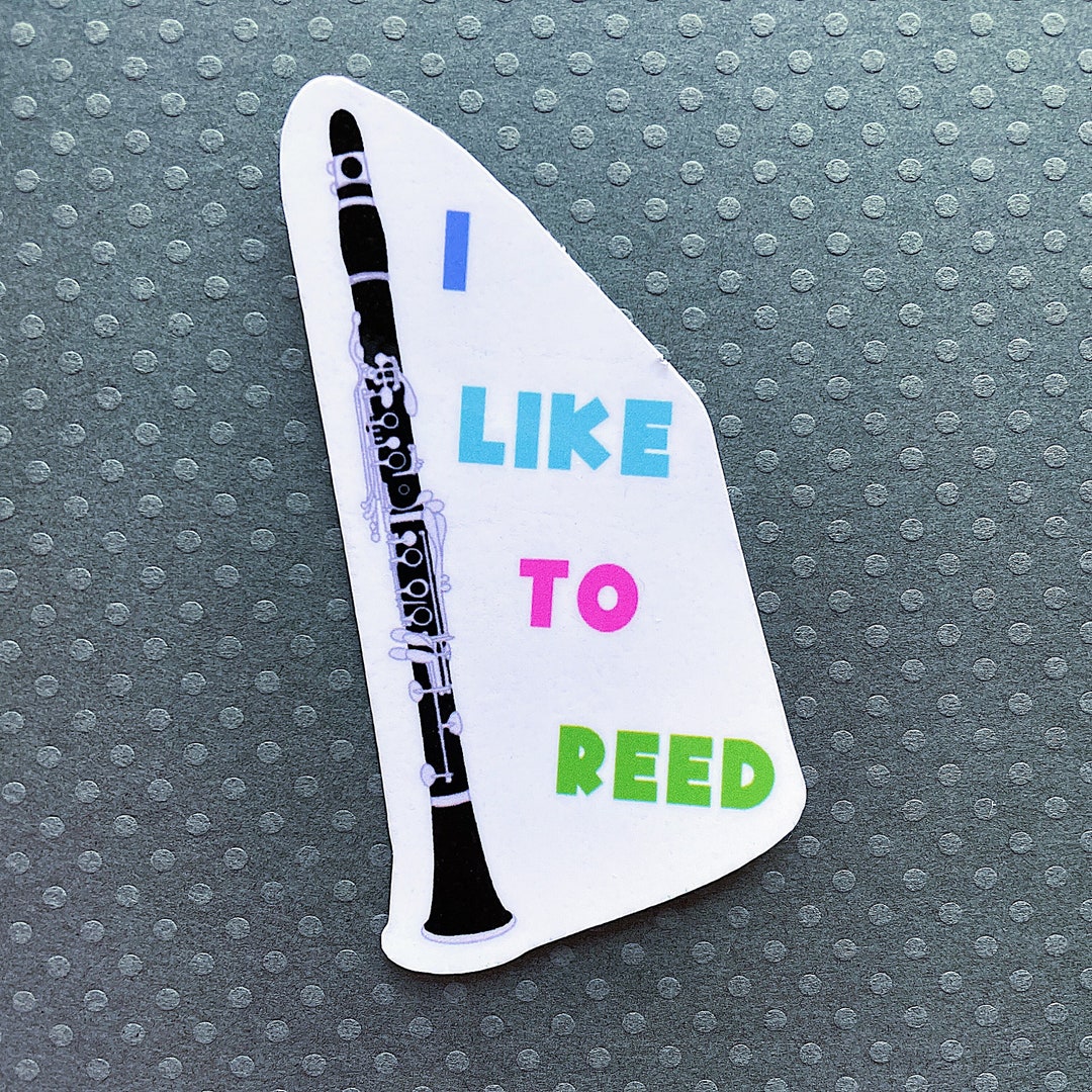 Clarinet Sticker, Music Teacher Sticker, Sticker for Music Teacher, I ...
