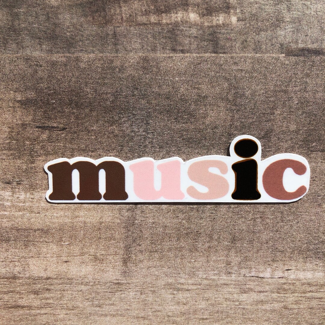 Music Sticker, Sticker for Music Teacher, Music Teacher Sticker - Etsy