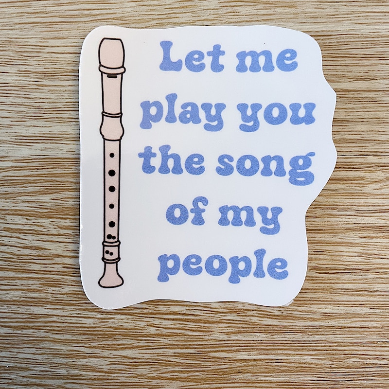 Music Sticker - Etsy