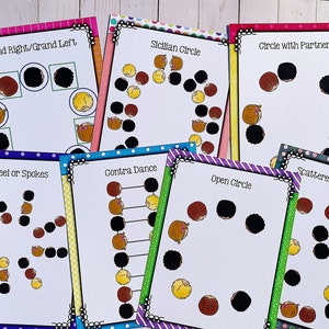 Folk Dance Formation Posters for Music Class - Etsy