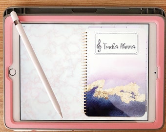 Music Teacher Digital Planner | Digital Planner for Music Teachers ...
