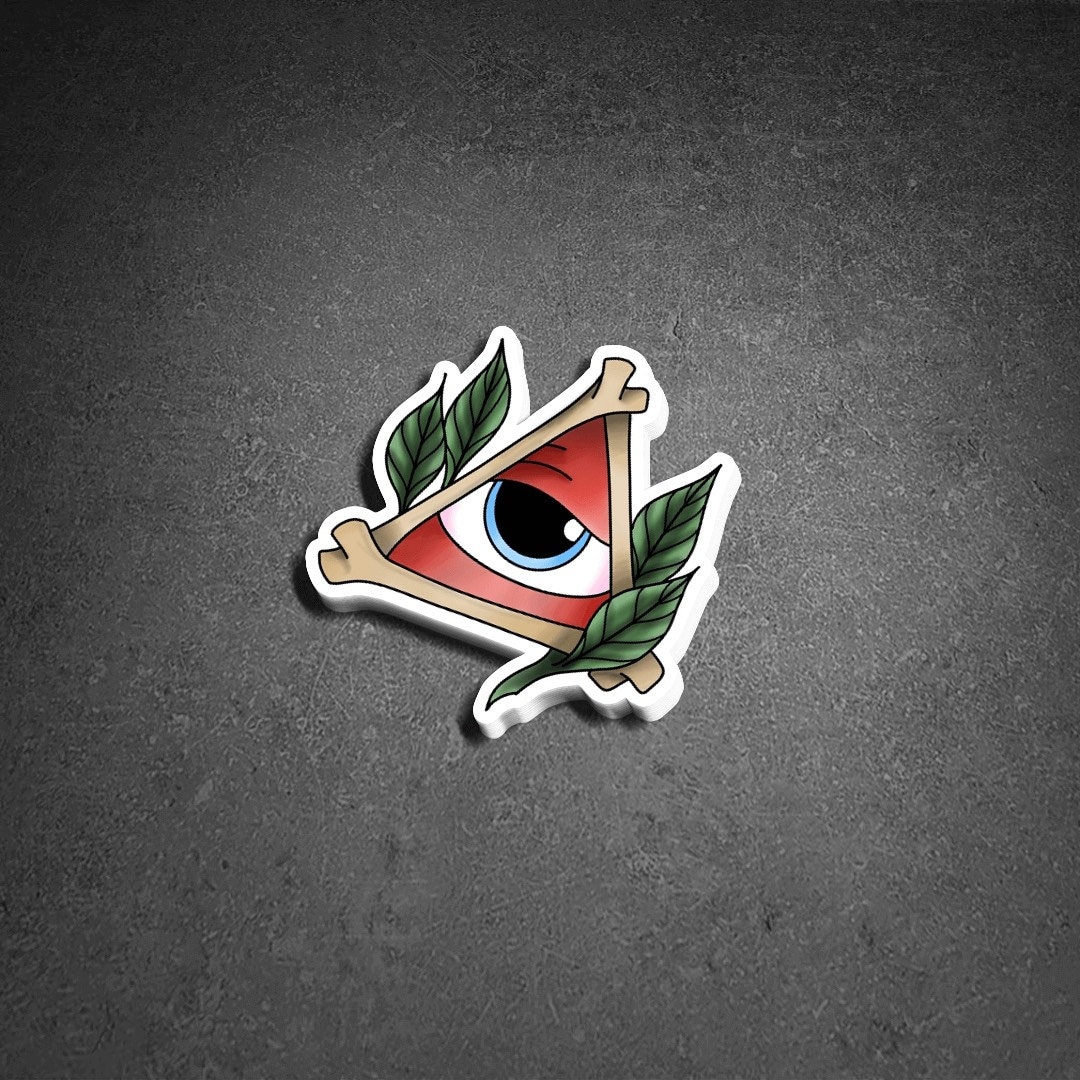 All Seeing Eye Sticker - Etsy